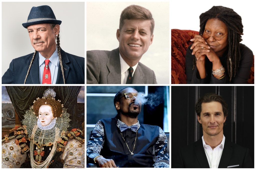 Famous Potheads included U.S. Presidents That Smoked Weed